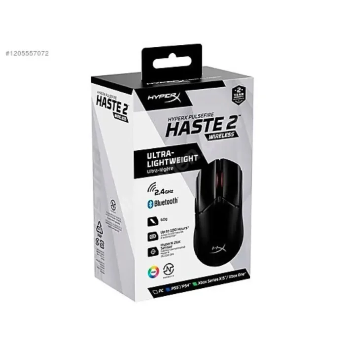 HyperX Pulsefire Haste 2 - Wireless Gaming Mouse - Hassan Tech Pakistan