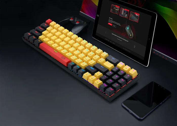 Redragon K688 RGB Mechanical Gaming Keyboard Compact