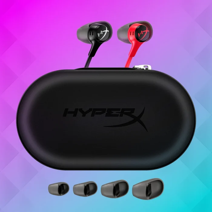 HyperX Earbuds II Wired Gaming Earbuds for PC & PUBG Mobile